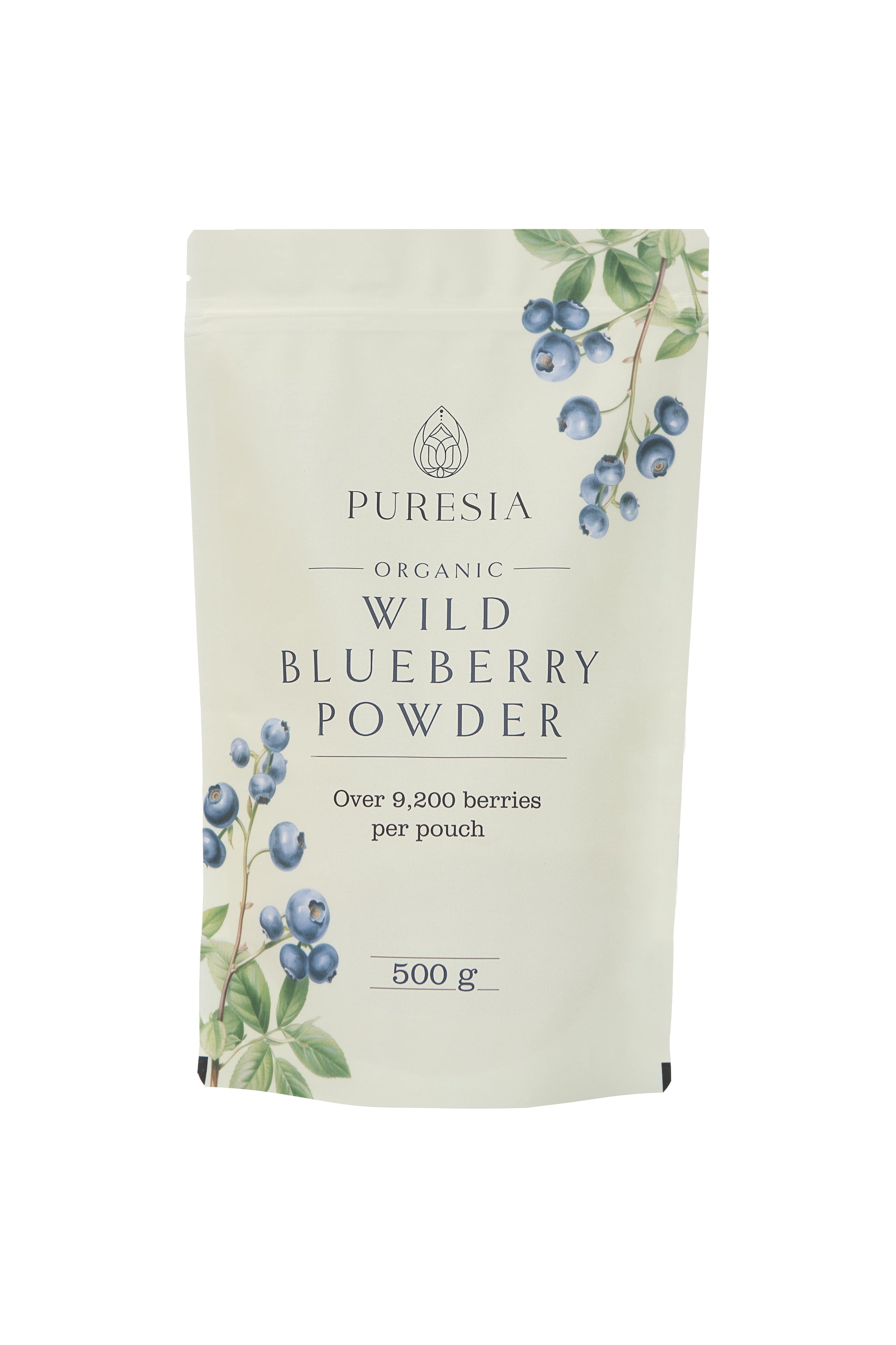 Organic Wild Blueberry Powder 500g - Canadian Grown